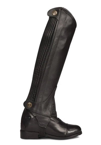 Ovation Pro Topgrain Stretch Rib half chaps | Neighborly Tack